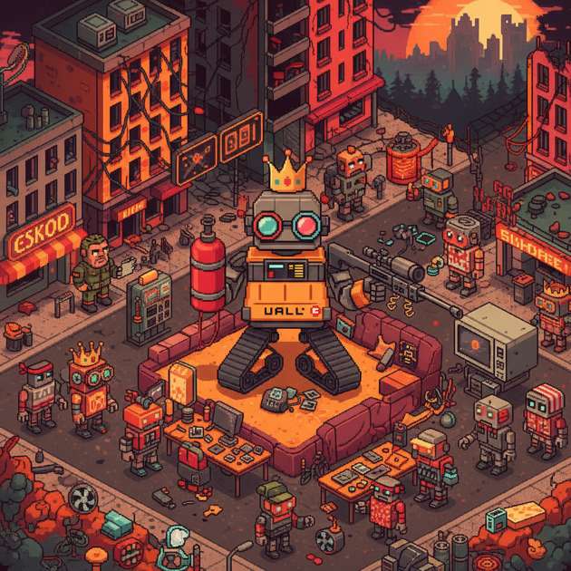 Nerdcore Robo Nights - Adventure RPG by Jabali AI