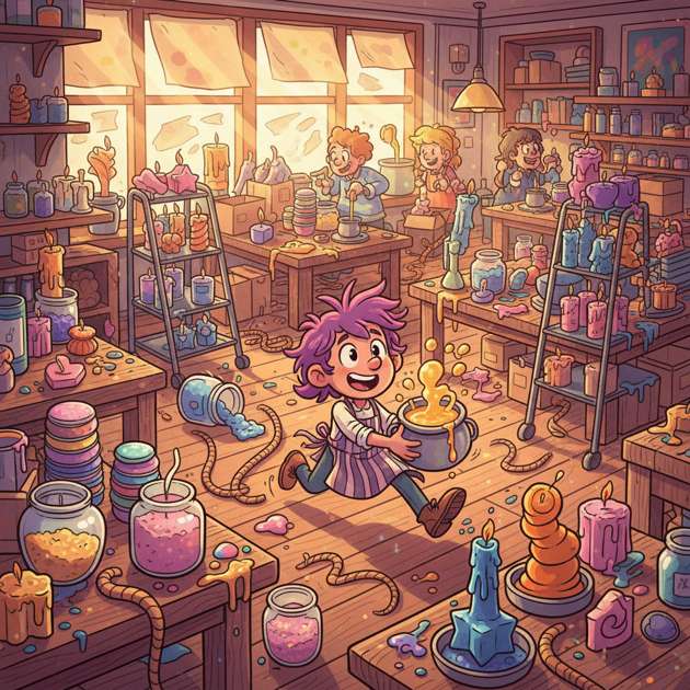 Candle Crafter Dash - Crossing Arcade by Jabali AI