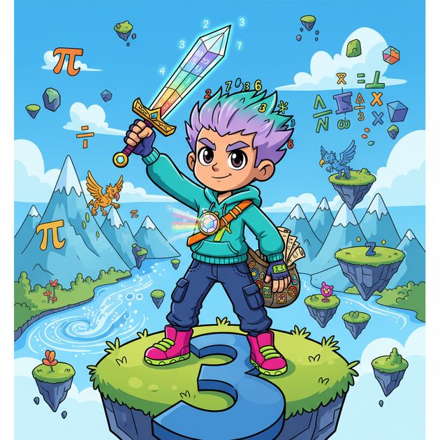 Math Quest: Number Isles - Dungeon Crawler RPG by Jabali AI