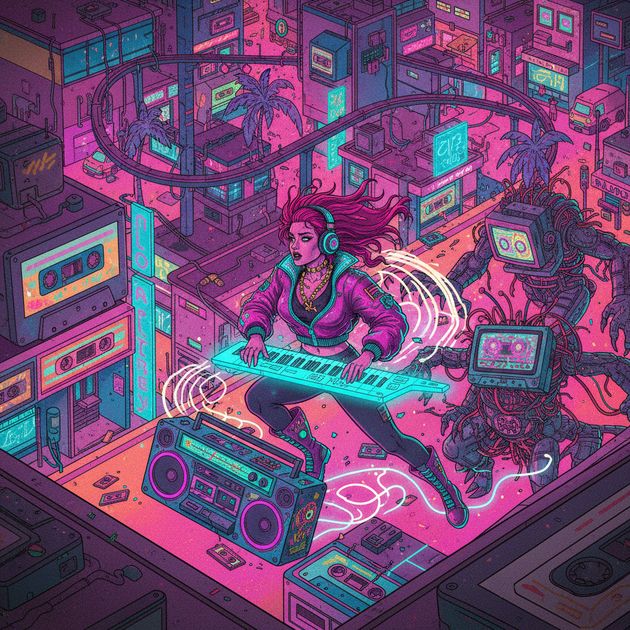 Mixtape Mayhem - Dungeon Crawler RPG by Jabali AI