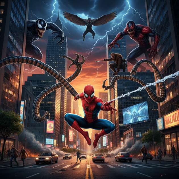 Spider-Man: Worlds Unraveled - 3D Open World by Jabali AI