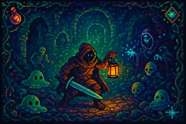 Frostbound Chronicles - Dungeon Crawler RPG by Jabali AI