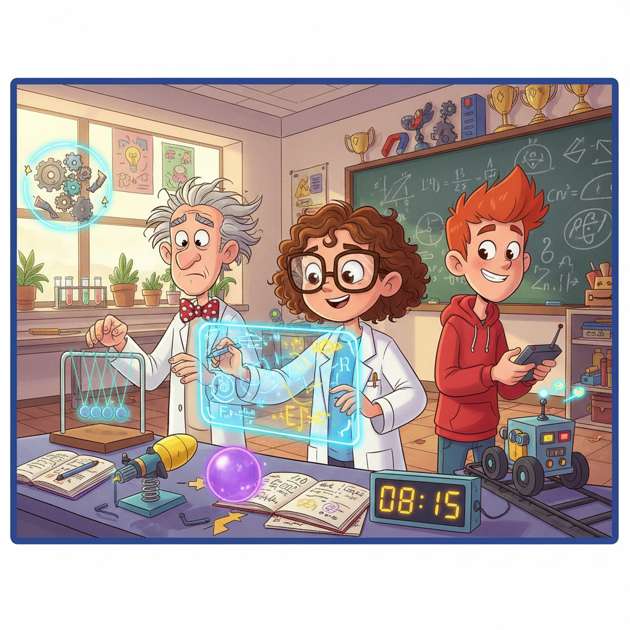 Lila Vector and the Physics Lab Challenge - Branching Interactive Story ...