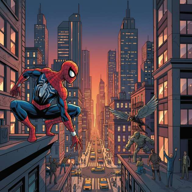 Spider-Man: City Threads - 3D Open World by Jabali AI