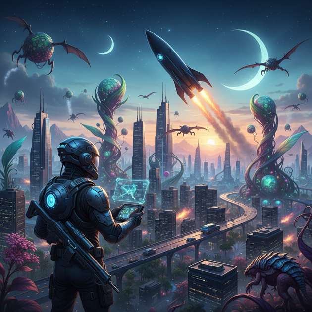 Starbound Vistas - 3D Open World by Jabali AI
