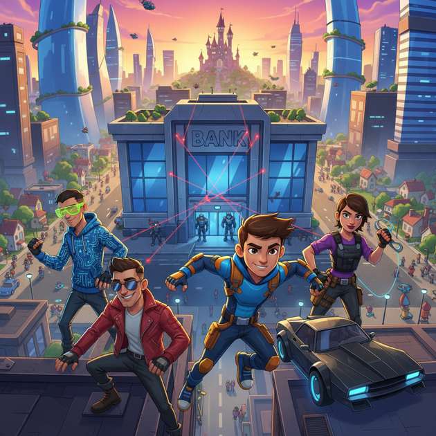 City Heist Dash - Adventure RPG by Jabali AI