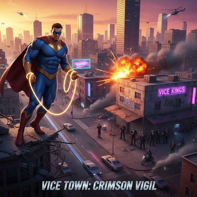 Rope Hero: Vice Town - 3D Open World by Jabali AI