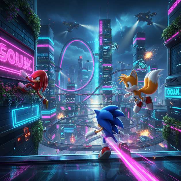 Sonic Uprising City - 3D Open World by Jabali AI
