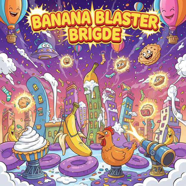 Banana Blaster Brigade - Strategic Defense Arcade by Jabali AI
