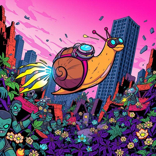 Jetpack Post: Snail Express - Dungeon Crawler RPG by Jabali AI