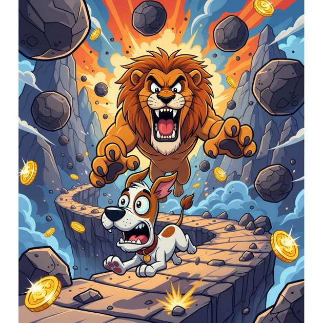 Lion Leap Run - Crossing Arcade by Jabali AI