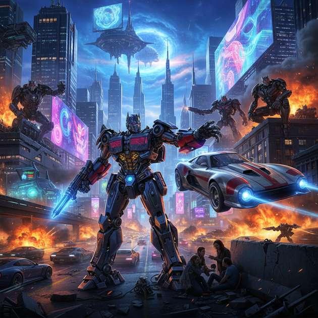 Autobots: Rise of the Machines - 3D Open World by Jabali AI