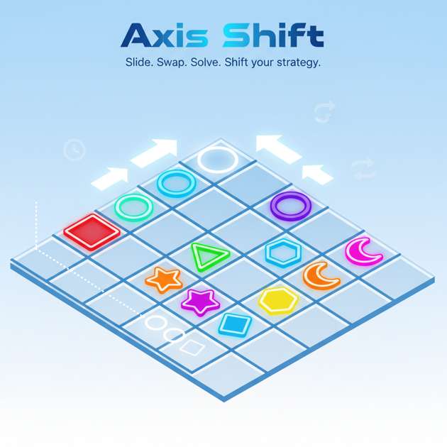 Axis Shift - Grid-Based Puzzle by Jabali AI
