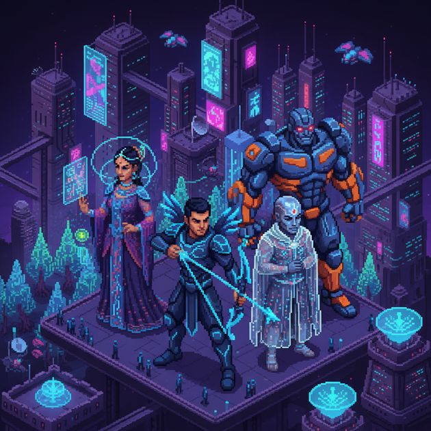Mahabharata: Cyberverse - Adventure RPG by Jabali AI