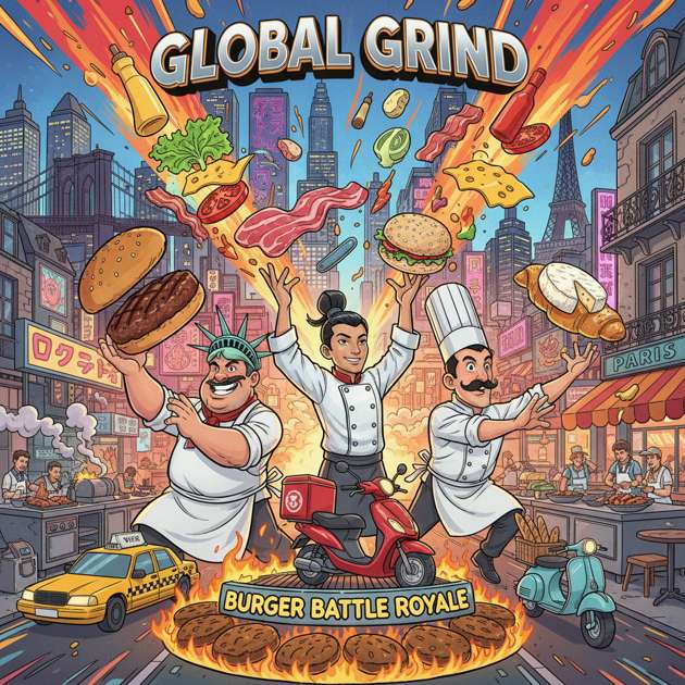 Burger Match World Tour - 3D Open World by Jabali AI