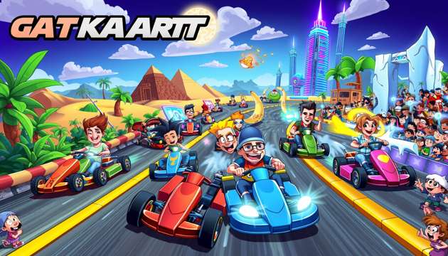 Kart Quest: World Dash - Crossing Arcade by Jabali AI