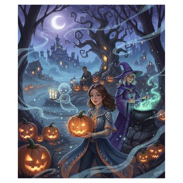 Pumpkin Moon Quest - Adventure RPG by Jabali AI