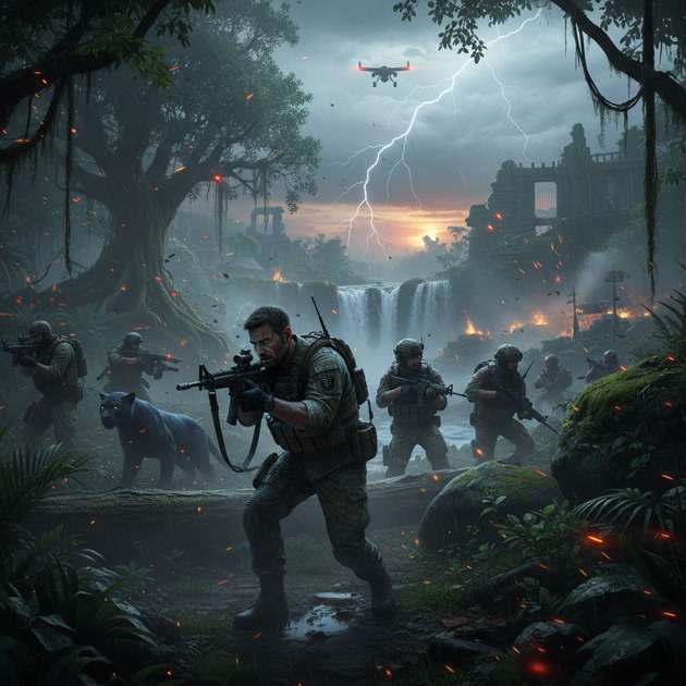 Nightfall Strike - 3D Open World by Jabali AI