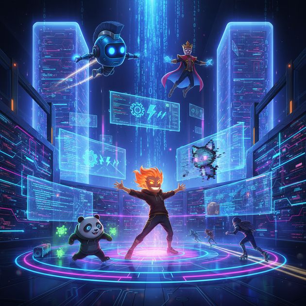 Code Clash: Neon Showdown - Trivia Game by Jabali AI