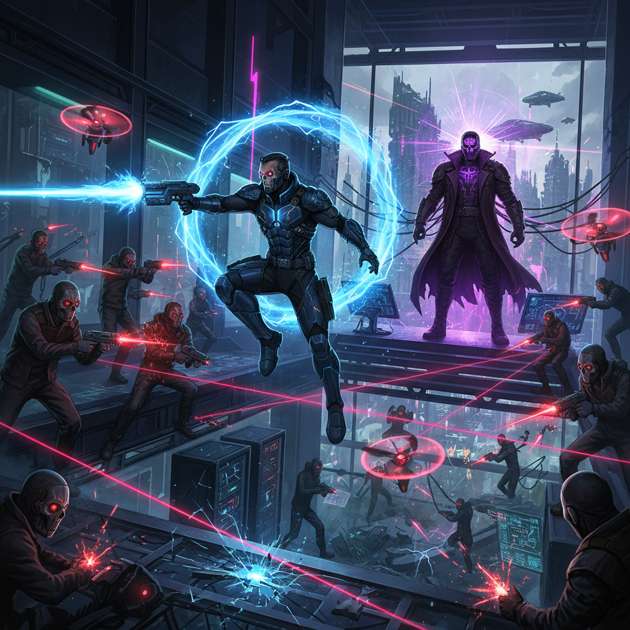 Cyber Hunt: Operation Recovery - 3D Open World by Jabali AI
