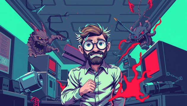 Caffeinated Chaos - Dungeon Crawler RPG by Jabali AI