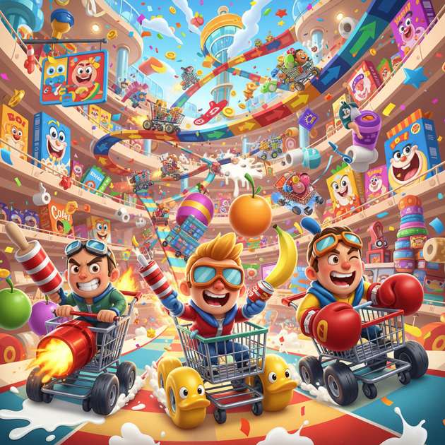 Retail Rampage Racing - 3D Racing by Jabali AI