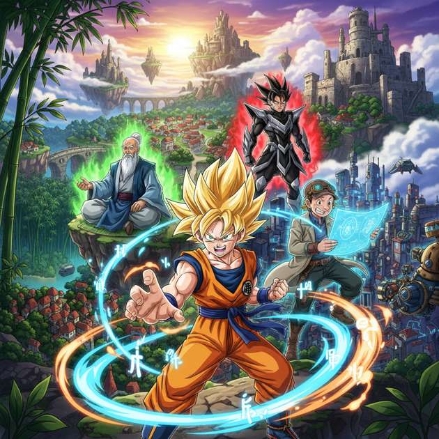 Goku: Skybound Legend - Adventure RPG by Jabali AI