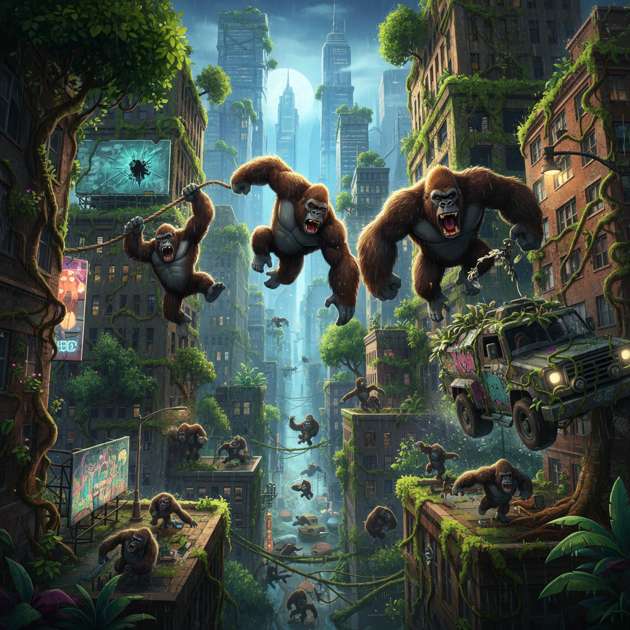 Urban Jungle Run - 3D Open World by Jabali AI