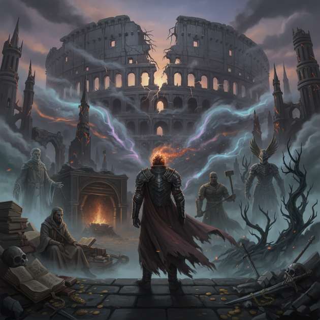 Salt & Cinder - Adventure RPG by Jabali AI