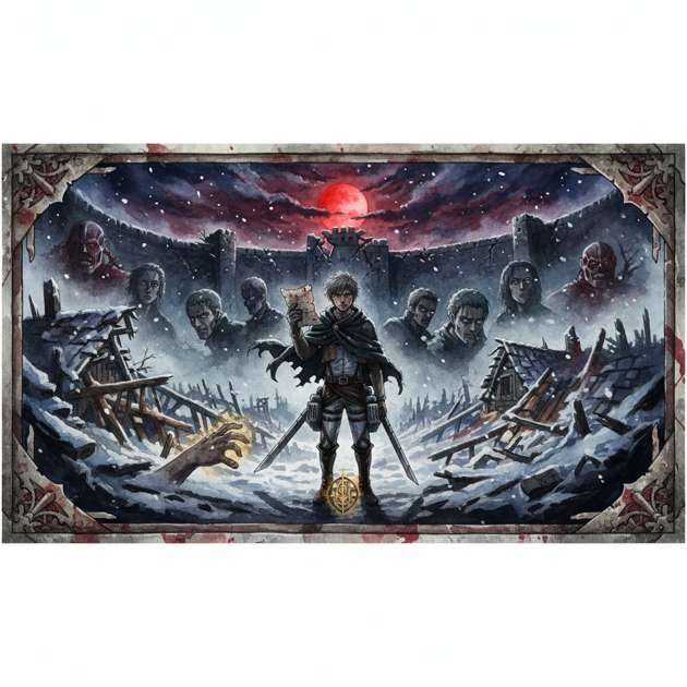 Blades Beneath the Blood Moon - Branching Interactive Story by Jabali AI