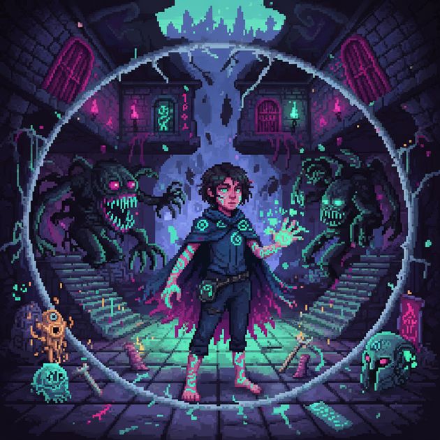 Cursebound Descent - Dungeon Crawler RPG by Jabali AI