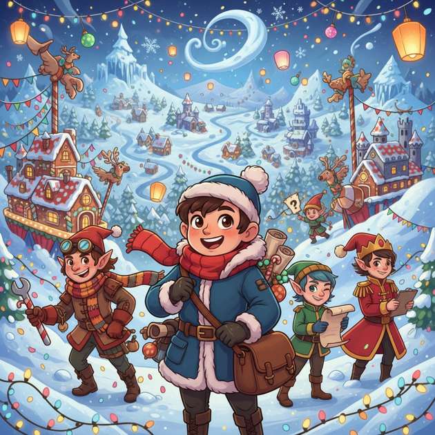 Parade of Holiday Cheer - Adventure RPG by Jabali AI