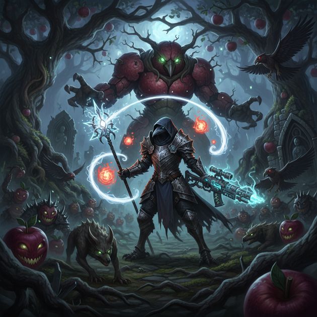 Orchard of the Damned - Dungeon Crawler RPG by Jabali AI