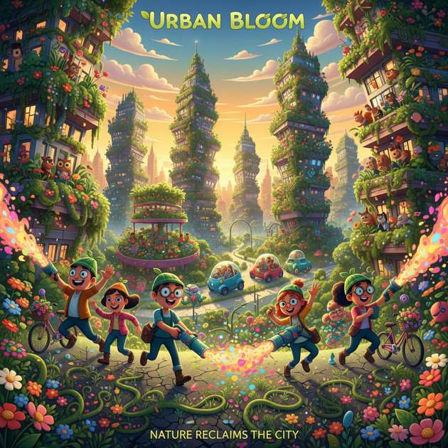 Bloom Blocks Garden Adventure - 3D Open World by Jabali AI