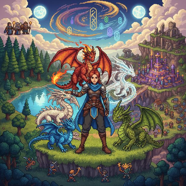 Dragonkeeper Saga - Adventure RPG by Jabali AI