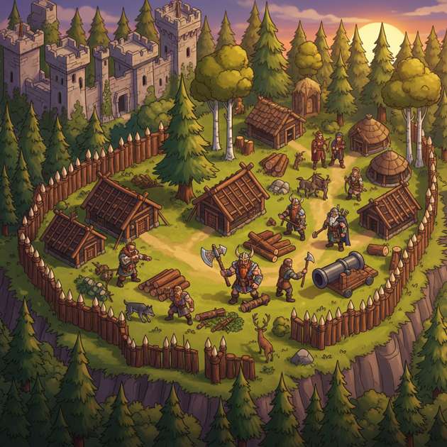 Viking Wilds: Isle Conquest - Adventure RPG by Jabali AI