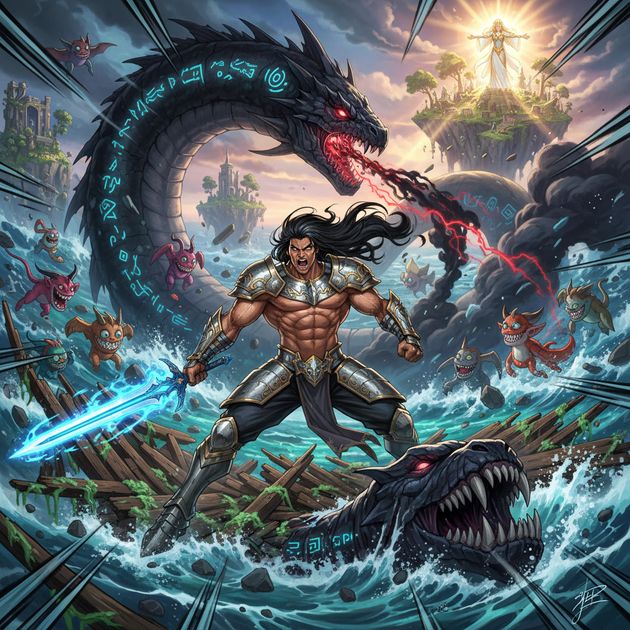 Leviathan Slayer Saga - Dungeon Crawler RPG by Jabali AI