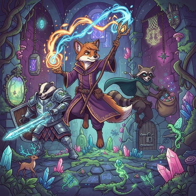 Runeclan Rescue - Dungeon Crawler RPG by Jabali AI