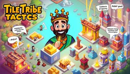 Tile Tribe Tactics - Grid-Based Puzzle by Jabali AI