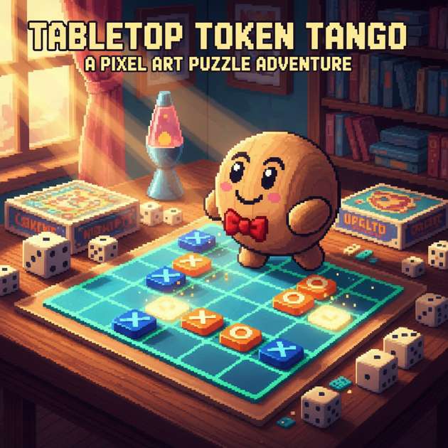 Tabletop Token Tango - Grid-Based Puzzle by Jabali AI