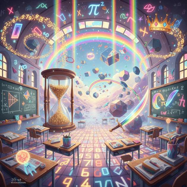 Numberland: Mr. Math's Quirky Quest - Trivia Game by Jabali AI